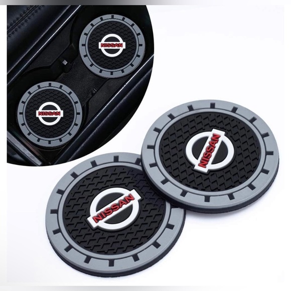 Other | Nissan Logo Car Cup Holder Coasters | Poshmark